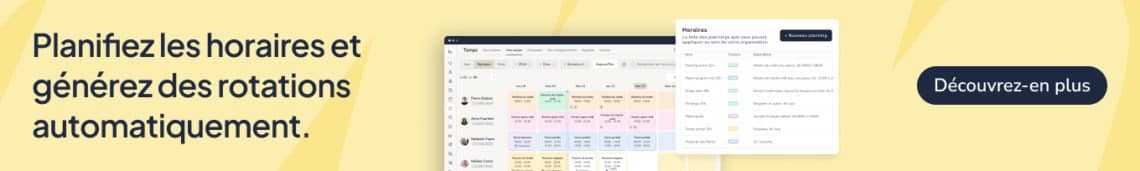 Planning de travail rotatif | Comment en tirer le meilleur parti