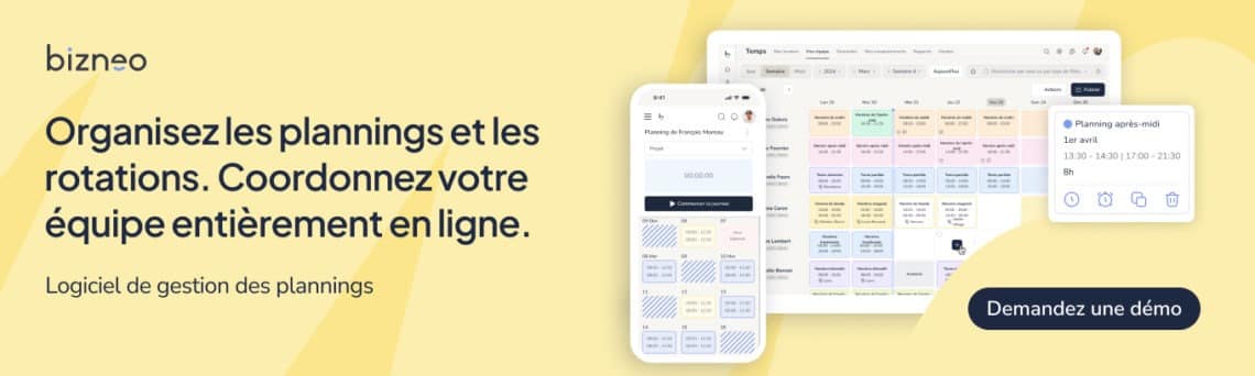 Planning de travail | Différents types et conseils